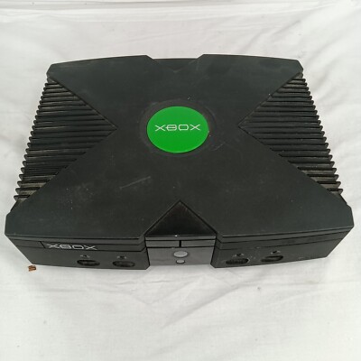 Original Microsoft Xbox Console only For Parts Or Repairs Powers On No ...