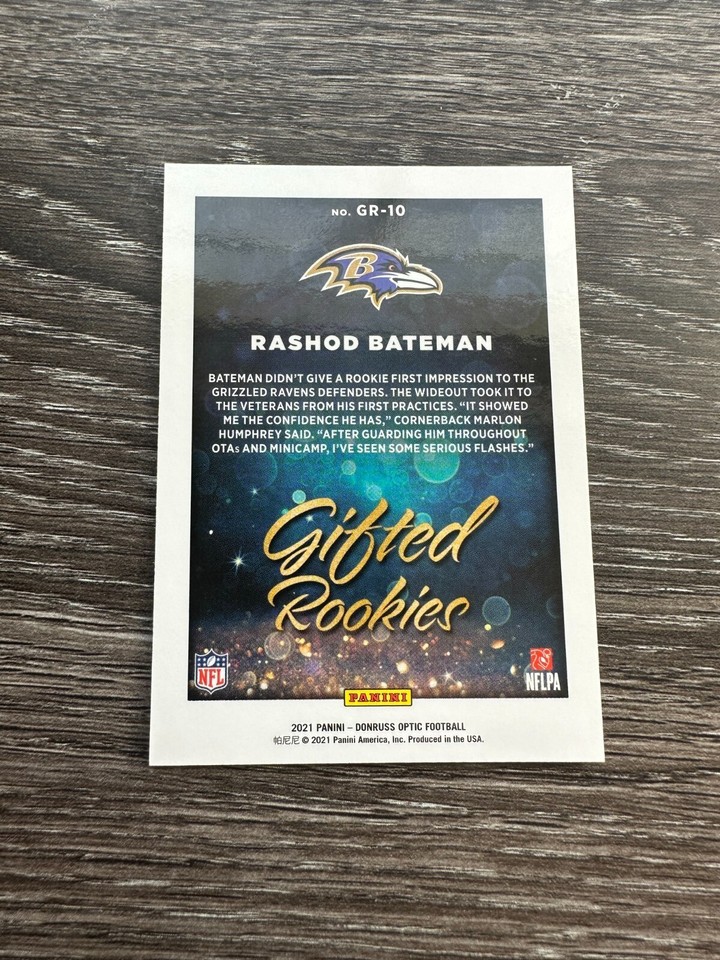 Baltimore Ravens Rookies, Inserts Parallels, Numbered Cards and Rookies ...