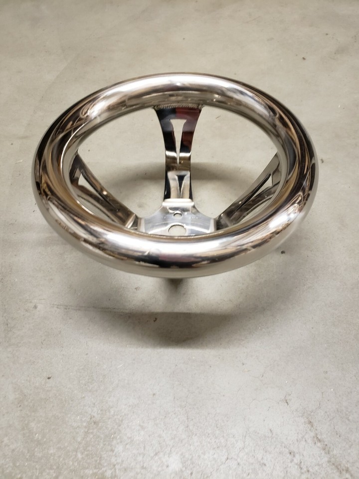 SAND RAIL OFF ROAD BOAT STAINLESS STEERING WHEEL,9" 4 SPOKE,5" DISH | eBay