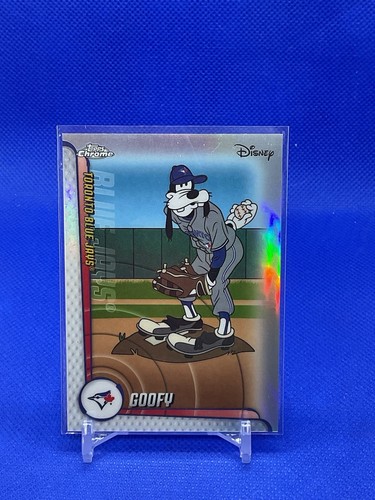 GOOFY ‘25 Topps Chrome Update Mickey And Friends Disney Blue Jays ...