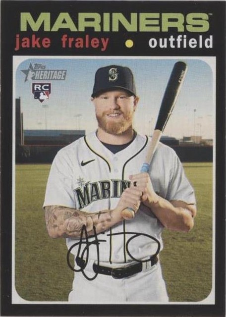 2020 Topps Heritage High Number - #547 Jake Fraley (RC) for sale online ...