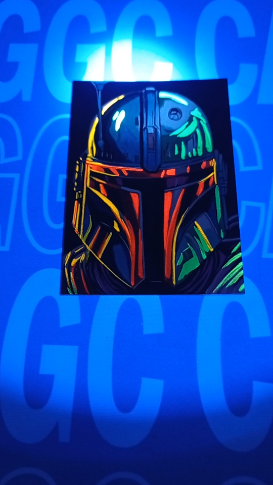 Star Magic Studio Star Wars Stormtrooper Sketch Card by YC 1/1（black ...