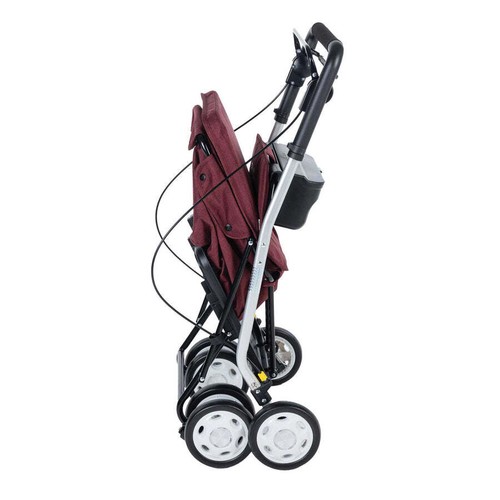 Carlett Comfort Move Shopping Trolley Rollator Walker Mobility Aid with ...