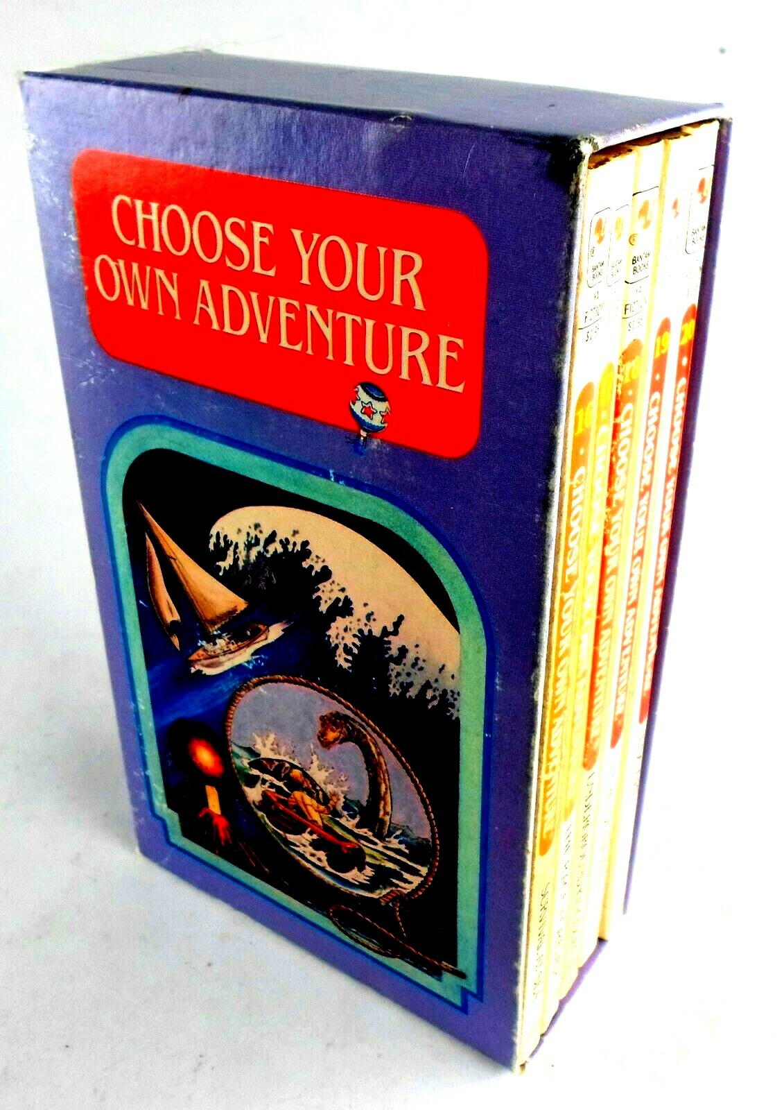 Rare Choose Your Own Adventure Box Set w/ Slipcase CYOA Edward Packard ...