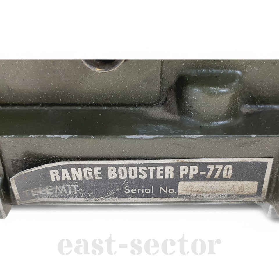 Ex-Army PRC-77 Range Booster PP-770 Power Amplifier Military Radio ...