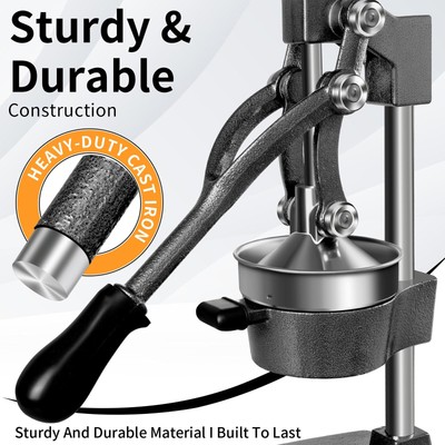 Manual Fruit Hand Press Citrus juice Squeezer Orange Lemon Pomegranate ...