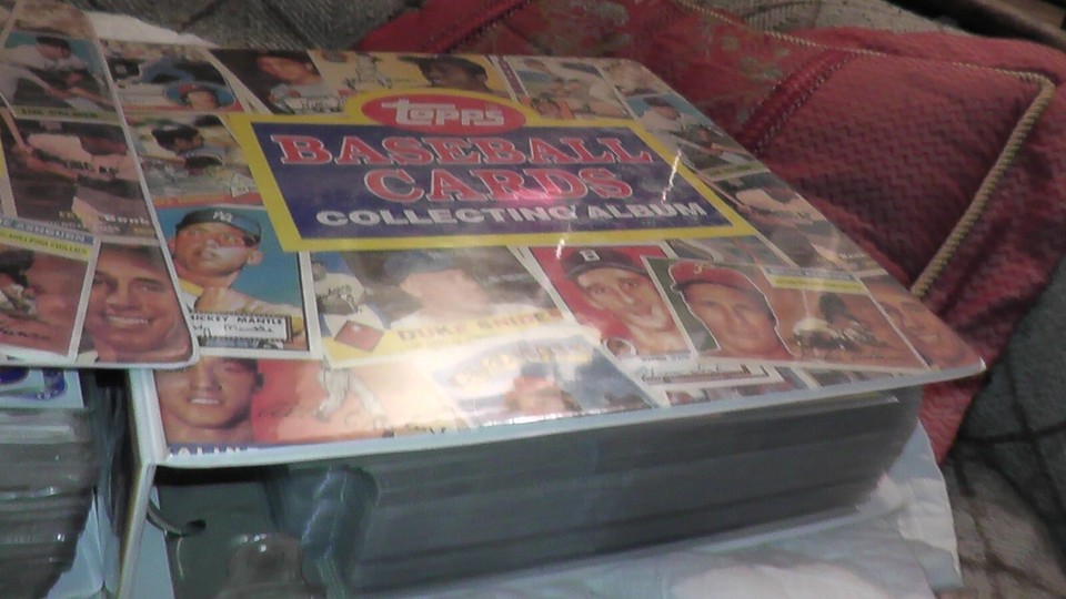 1988 1989 1990 topps baseball cards sets in official collecting album ...