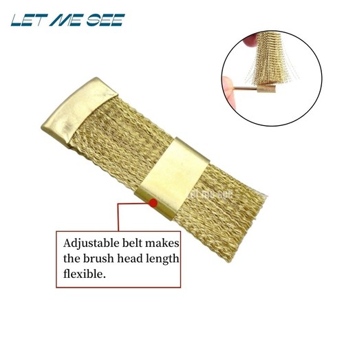 Dental Bur Cleaning Brass Wire Brush Copper Wire Brush Files Stand ...