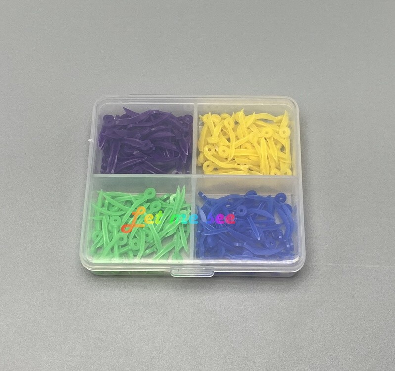 Dental Wedges Tooth Gap Wedge Plastic Concave Design Diastema Fits ...