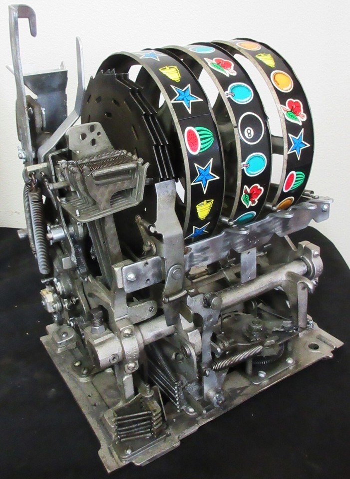 Mills 25c Bonanza High Top Slot Machine Circa 1950. Fully Restored | eBay