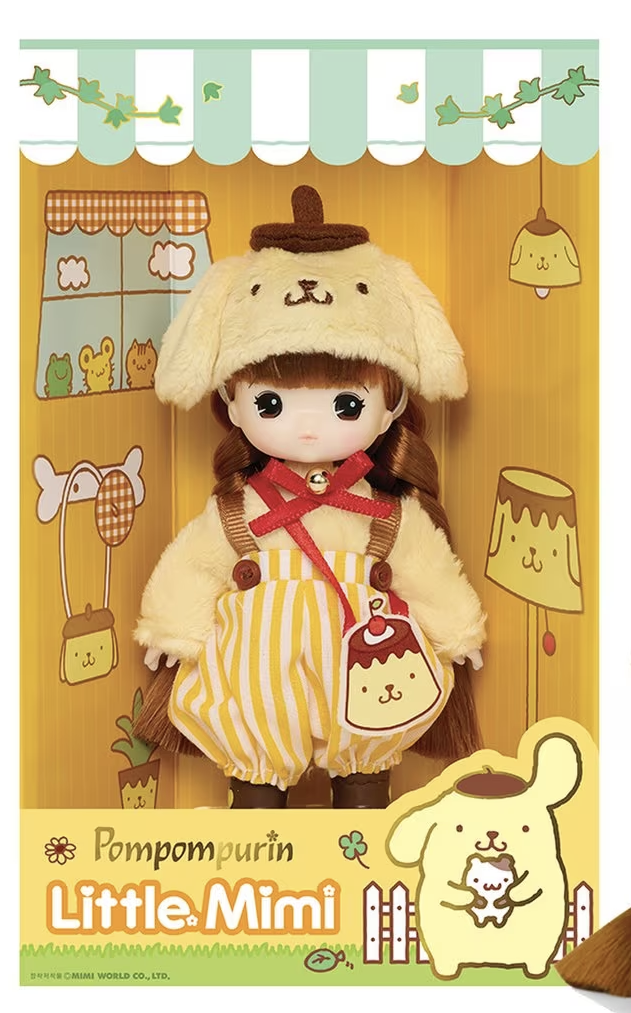 Sanrio Characters x Little Mimi Figure Doll, 6 Styles, Korean Toy ...