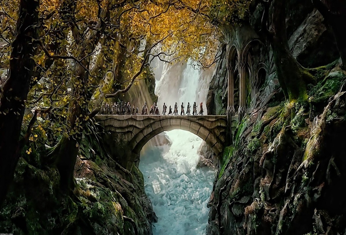 Rivendell Lord Of The Rings Wallpaper