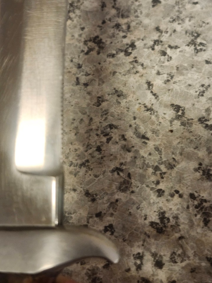 HIRSCHKRONE BUND SOLINGEN PILOT FIGHTING FIXED BLADE KNIFE- RARE-w ...