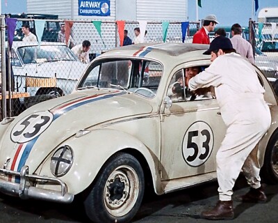 8x10 photo of Herbie the Love Bug and Buddy Hackett. | eBay