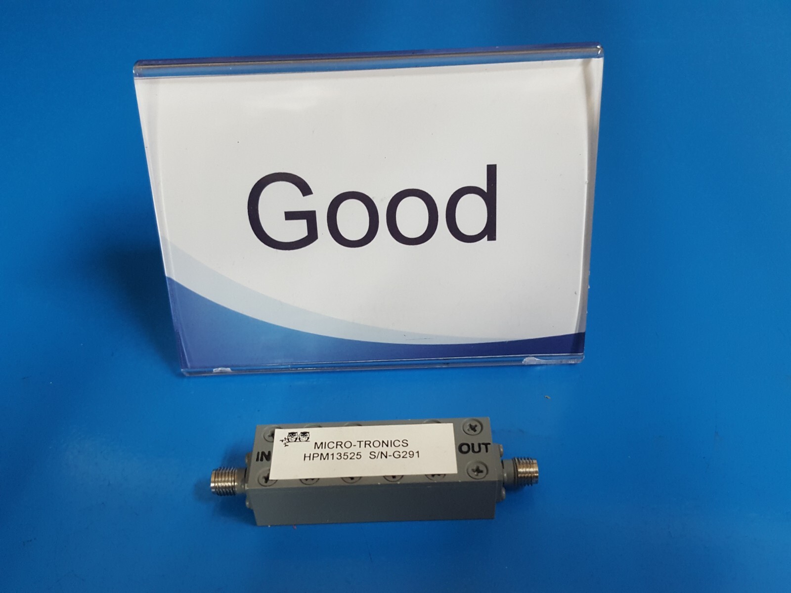 Micro-Tronics HPM13525: SMA High Pass Filter 1.5GHz (G291) | eBay