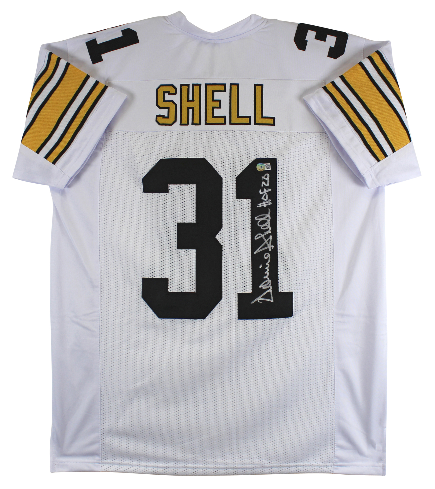 Donnie Shell Authentic Signed White Pro Style Jersey Autographed BAS ...