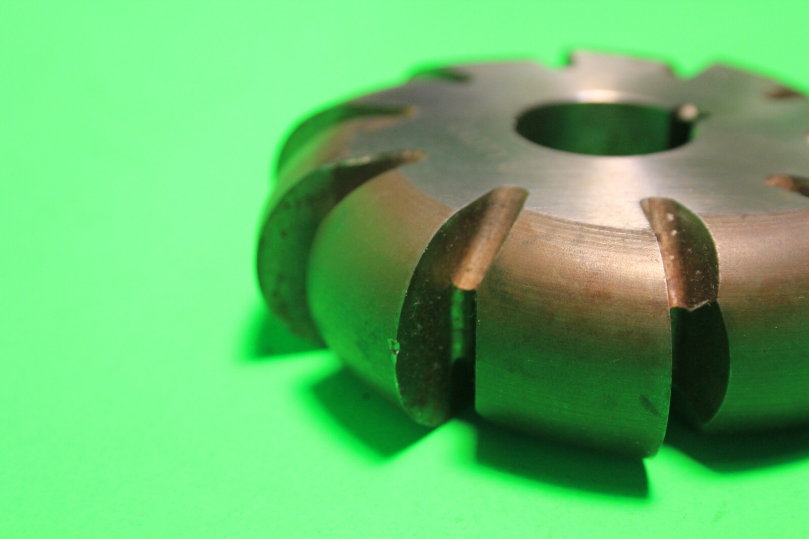 HSS Horizontal Milling Cutter 4" DIAM X 1 1/8" 1" bore 1/4" KEY Radius ...