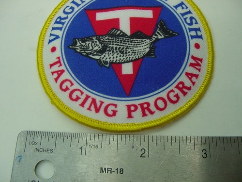VTG VIRGINIA GAME FISH TAGGING PROGRAM PATCH | eBay