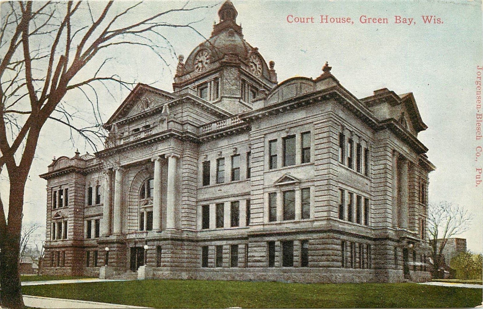 Court House Green Bay Wisconsin WI Postcard | eBay