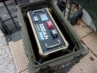 ONE MILITARY SURPLUS SOLAR SERVER RACK (NO BATTERY INCLUDED) MOUNT CASE ...