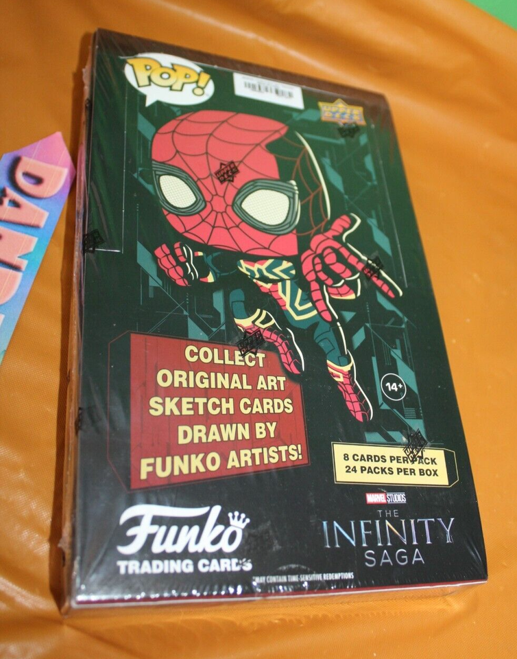 Funko Pop Trading Cards Upper Deck Marvel The Infinity Saga Sealed 24 ...