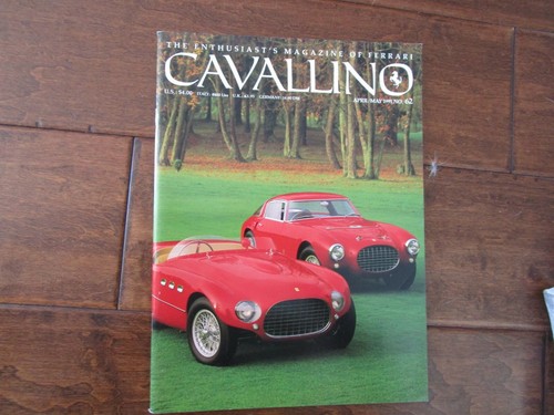 VINTAGE CAVALLINO FERRARI MAGAZINE NUMBER 62 April 1991 | eBay