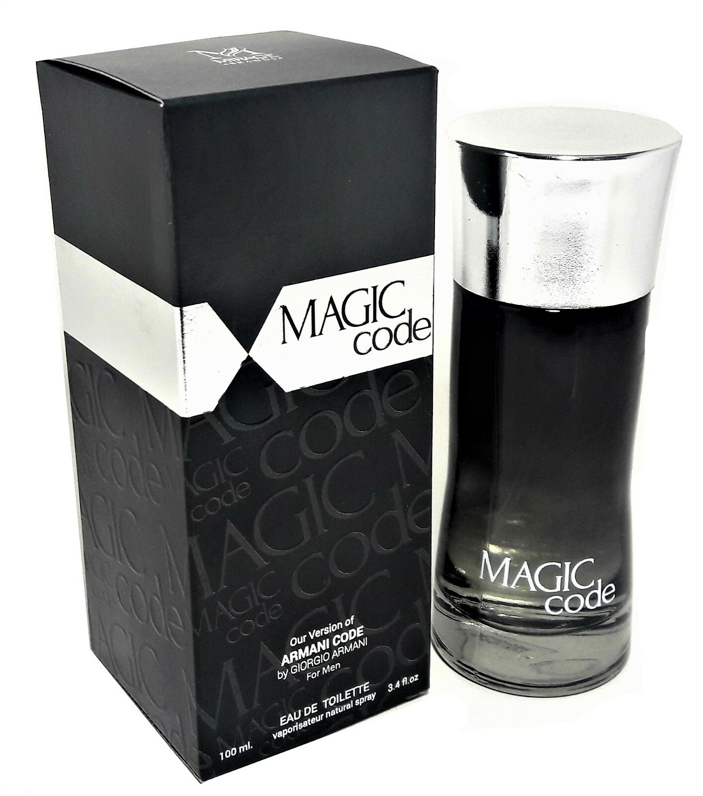 Magic Code Cologne For Men EDT 3.4 fl. oz. By Mirage Brands Spray ...