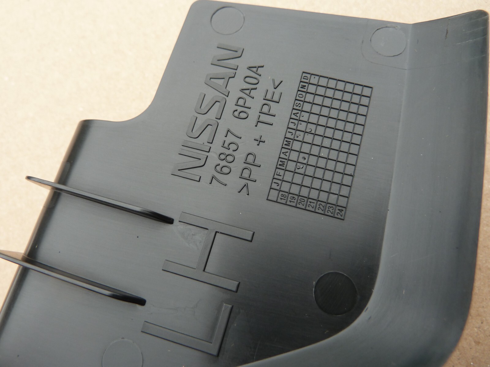 Nissan Juke II F16 Ab 2019- Windabweiser Spritzschutz Hinten Links ...