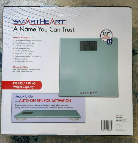 SMARTHEART DIGITAL WEIGHT SCALE | eBay