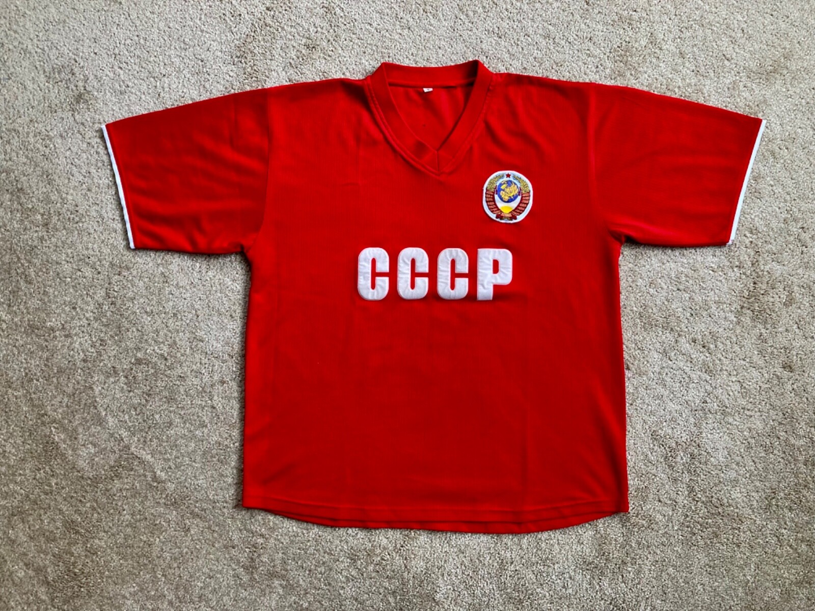 USSR SOVIET UNION OLYMPIC TEAM T-SHIRT SIZE - L - Gem