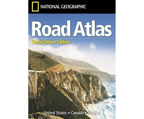 National Geographic Road Atlas 2024 BEST Large Scale Travel Maps United ...