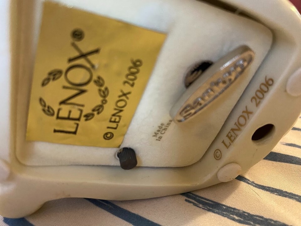 Lenox Musical Figurine Thanksgiving Owl with Cornacopia | eBay