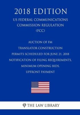 Auction Of Fm Translator Construction Permits Scheduled For June ...