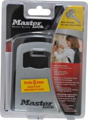 Master Lock 5401D Set-Your-Own Combination Wall Mount Key Safe, 3-3/8"W ...