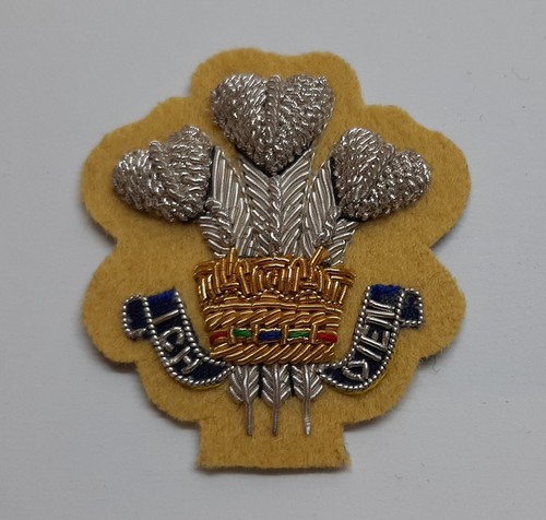 RSDG Insignia ICH DIEN British Army Officer Royal Scots Dragoon Guards ...