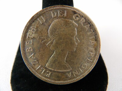 1958 Canada One Dollar - Silver Coin - 100th Anniversary of BC - Totem ...