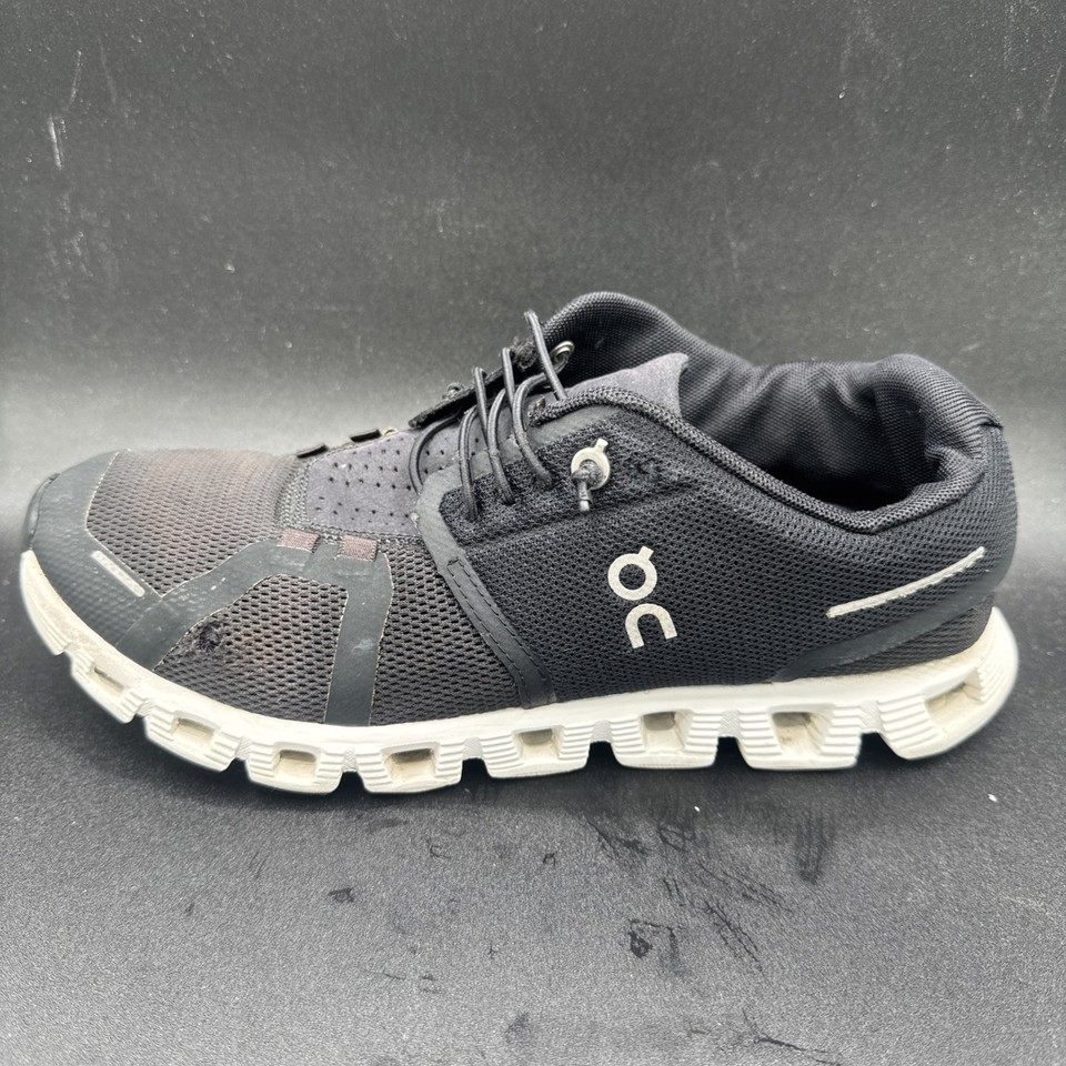 OnCloud Womens Running Shoes Size 8 W Black and White On Cloud CloudTec ...