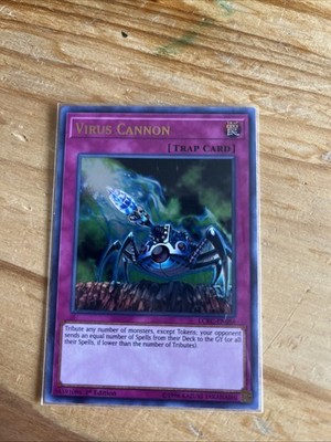 Virus Cannon - LCKC-EN056 - Ultra Rare 1st Edition Yugioh | eBay UK