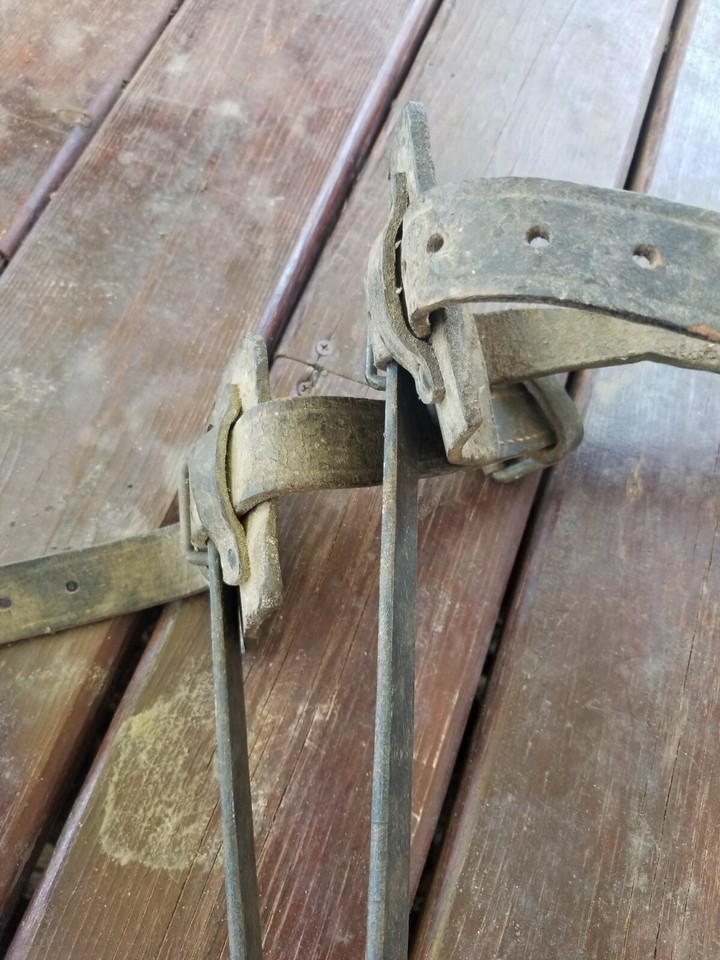 Vintage M Klein & Sons 16 1/2 Cat 1901 m Lineman Pole Climbing Gaff ...