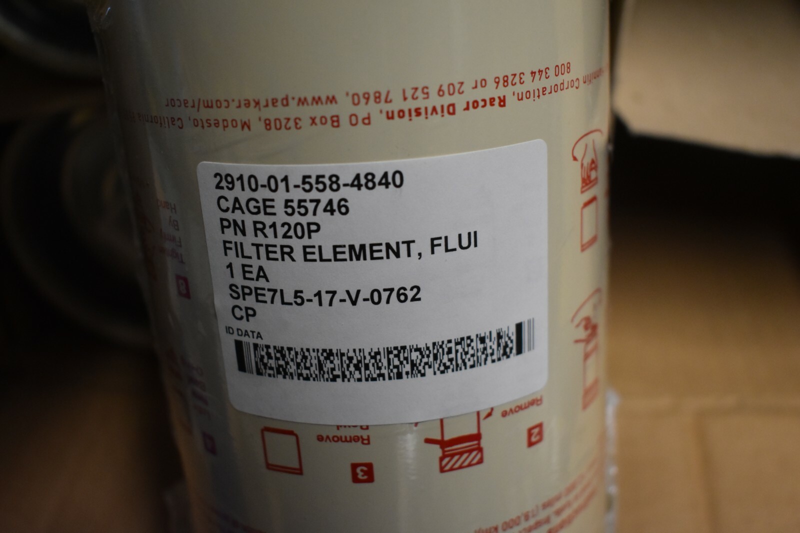 Parker Racor R120P Diesel Fuel Filter Element 30 Micron New Lot of 5 | eBay