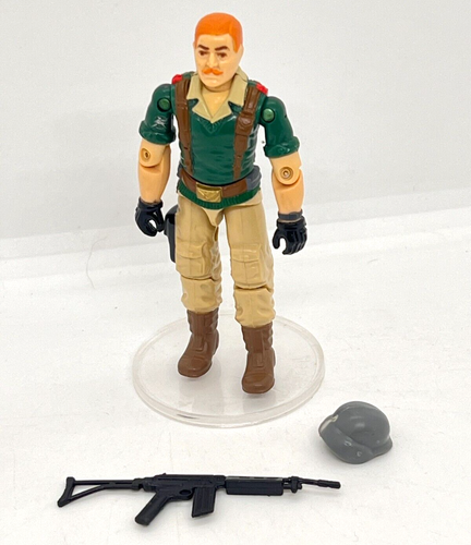 💥RARE 1985 GI JOE AWE STRIKER driver CRANKCASE 100% complete NICE TIGHT ...