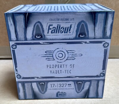 MEGA Fallout T-60 Power Armor Collection Set With 5 Figures (327 pcs ...