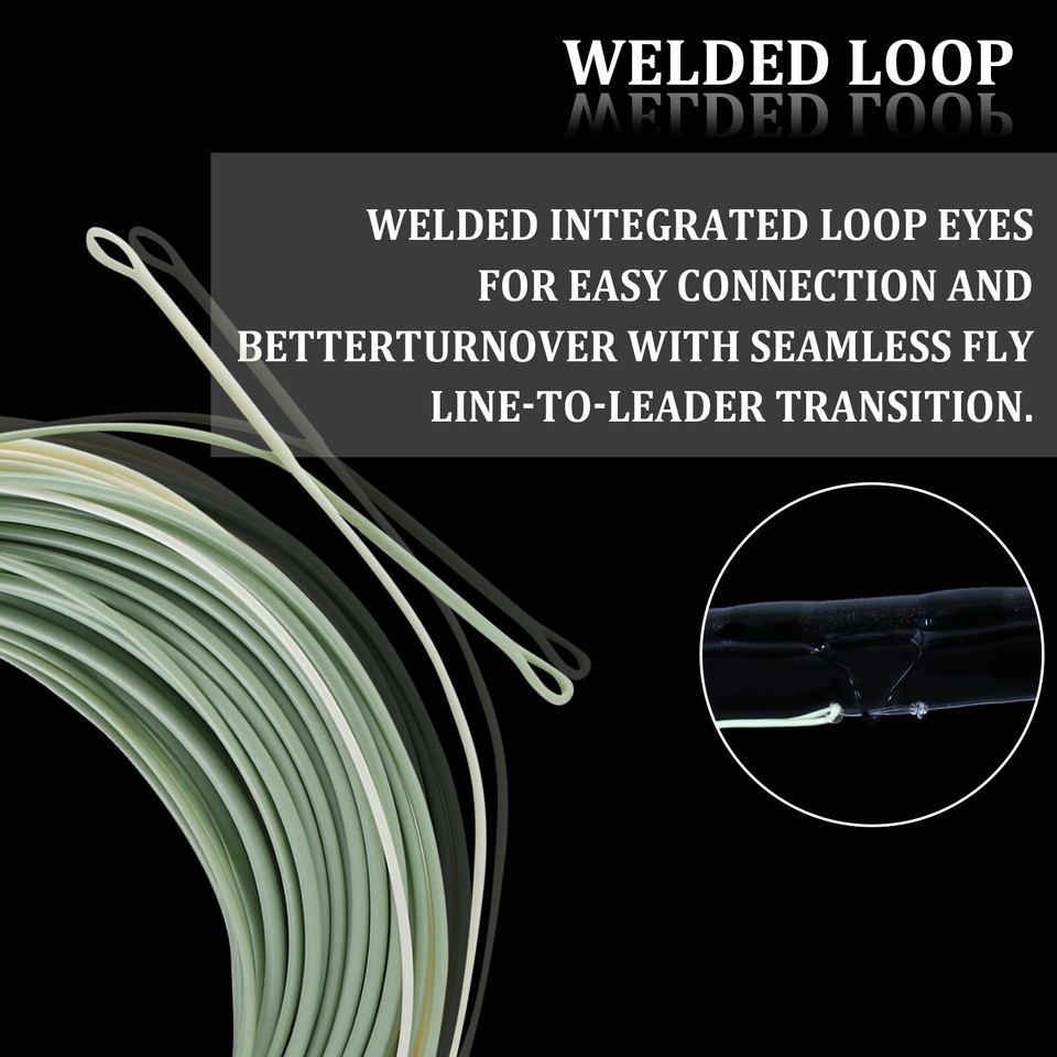 Maxcatch Tropical OutBound Short Saltwater Floating Fly Line WF6/7/8/9 ...