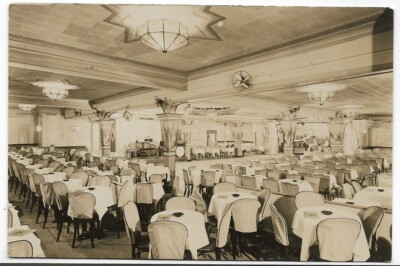 RPPC,INTERIOR VIEW OF "CORSO",GERMAN-AMERICAN MUSIC NIGHT SPOT~NEW YORK ...