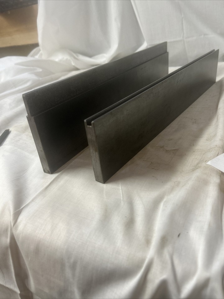 Channel Forming Brake Dies, Brake Press Tooling, 1/2” Tang, Custom ...