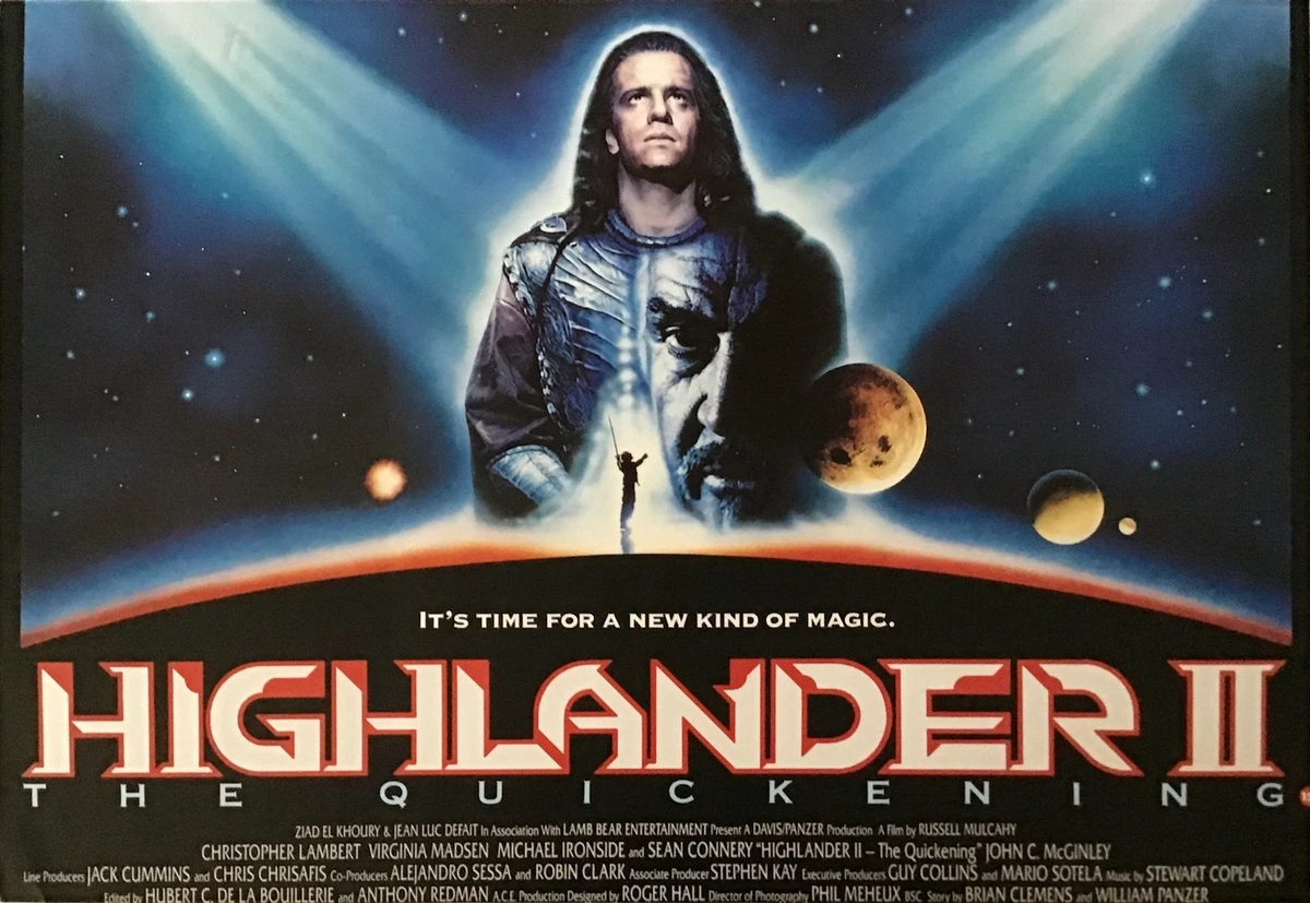 Highlander 2 Movie Poster