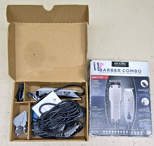 ANDIS BARBER COMBO PRE OWNED IN BOX GOOD CONDITION WORKS | eBay