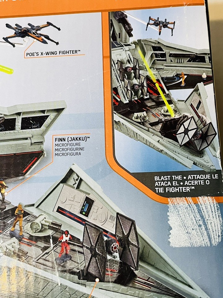 Star Wars The Force Awakens Micro Machines 1st Order Star Destroyer ...