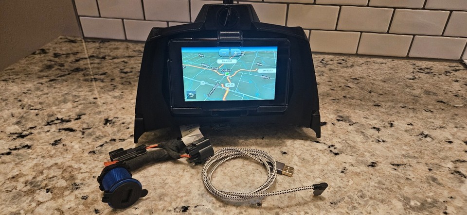 Ski-Doo XS XM Glovebox Extension w/Garmin GPS Kit and VVmapping trail map chip | eBay