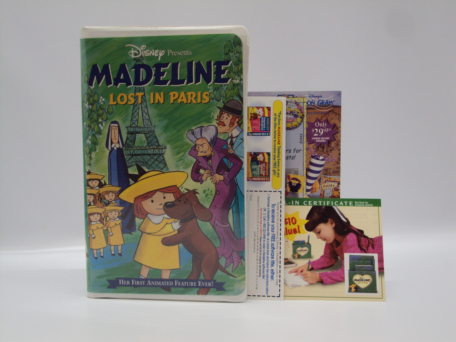 Madeline: Lost in Paris (VHS, 1999) Disney | eBay